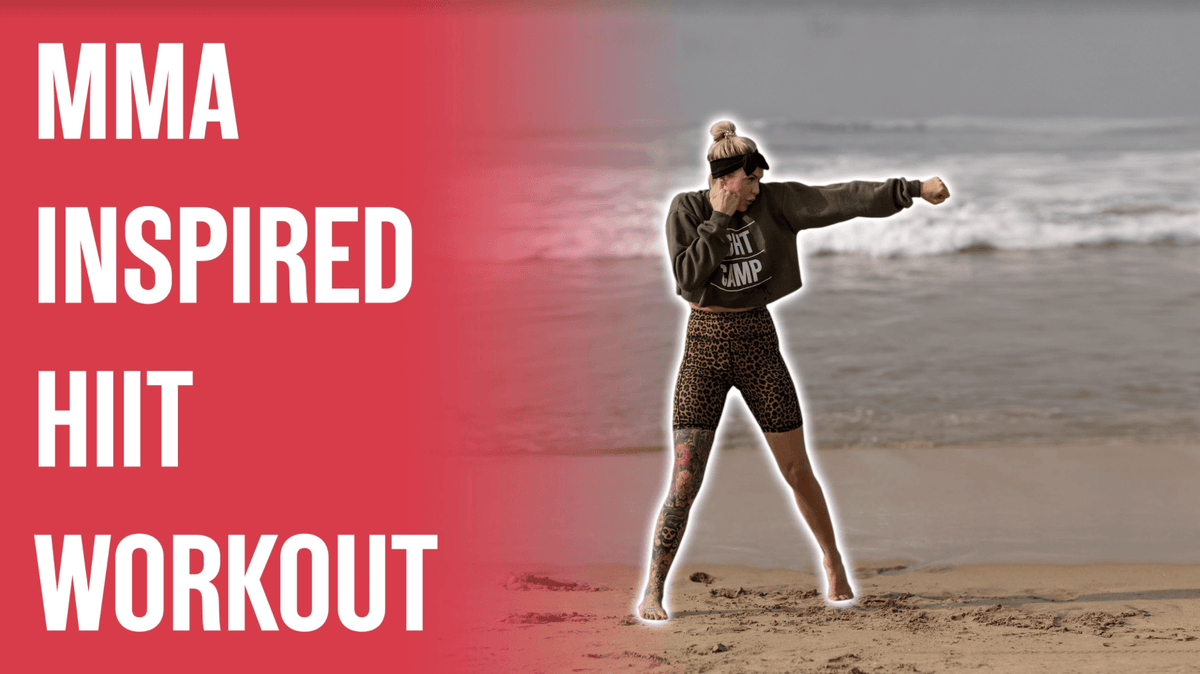5 Minute MMA HIIT Workout – No Equipment!